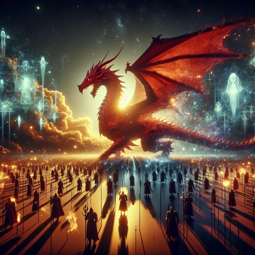 Soul dragon…. - AI Generated Artwork - NightCafe Creator