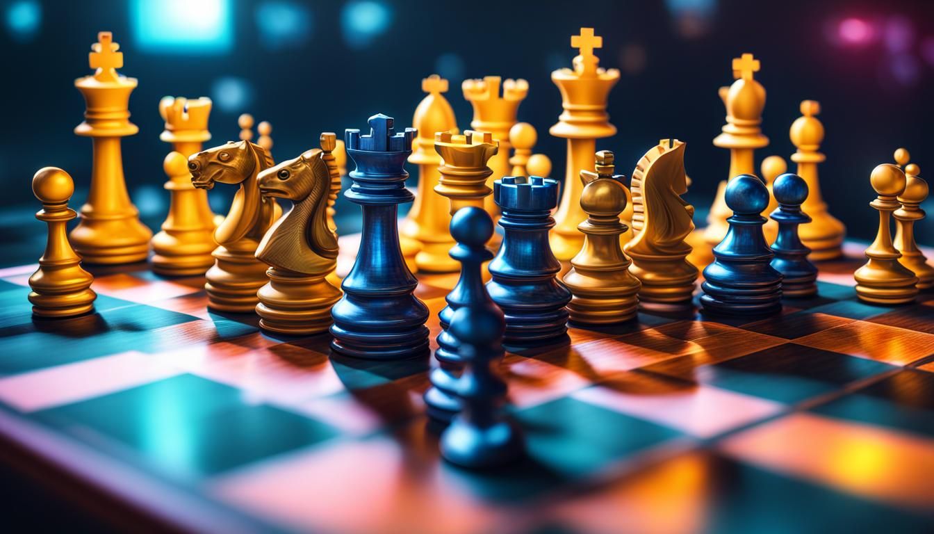 Chess board - AI Generated Artwork - NightCafe Creator