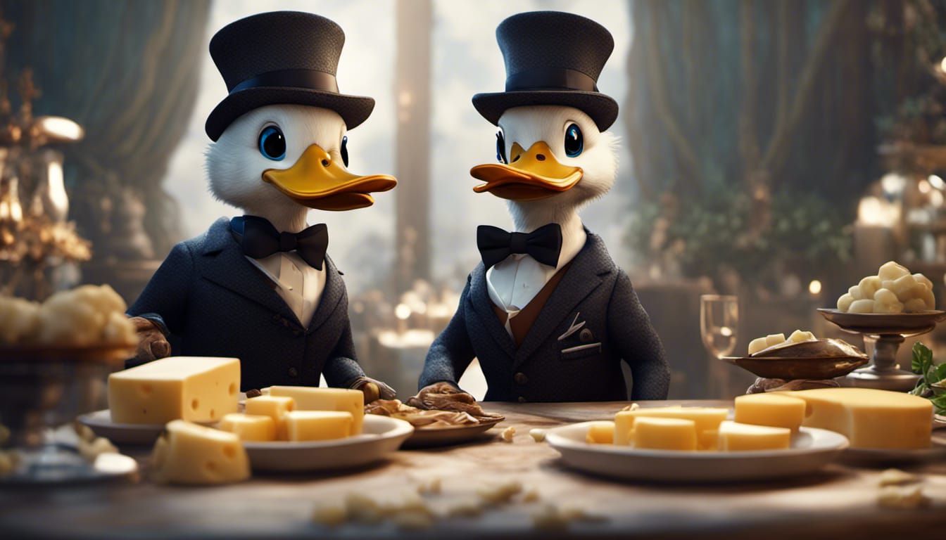 Cheese And Quackers - AI Generated Artwork - NightCafe Creator