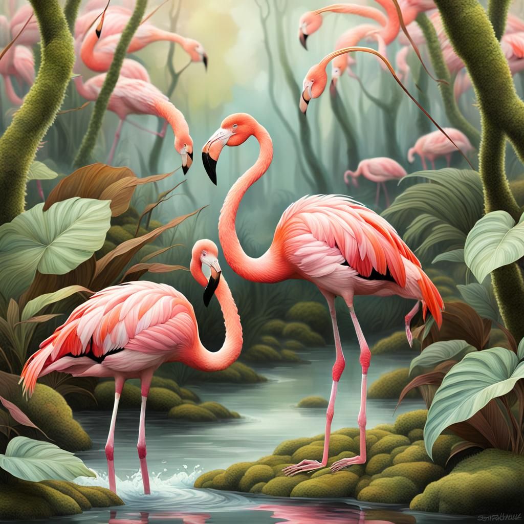 Birdoos & Birdoo Plants - AI Generated Artwork - NightCafe Creator