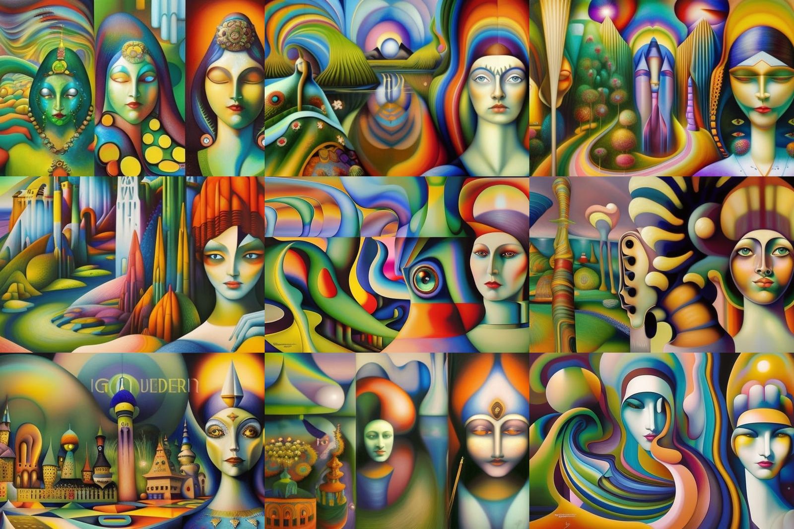 3d people;by artist "edmund dulac" "brigitte helm";character design by ...