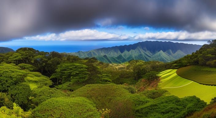 scenic Upcountry Maui, Hawaii Professional photography, bokeh, natural lighting, canon lens ...