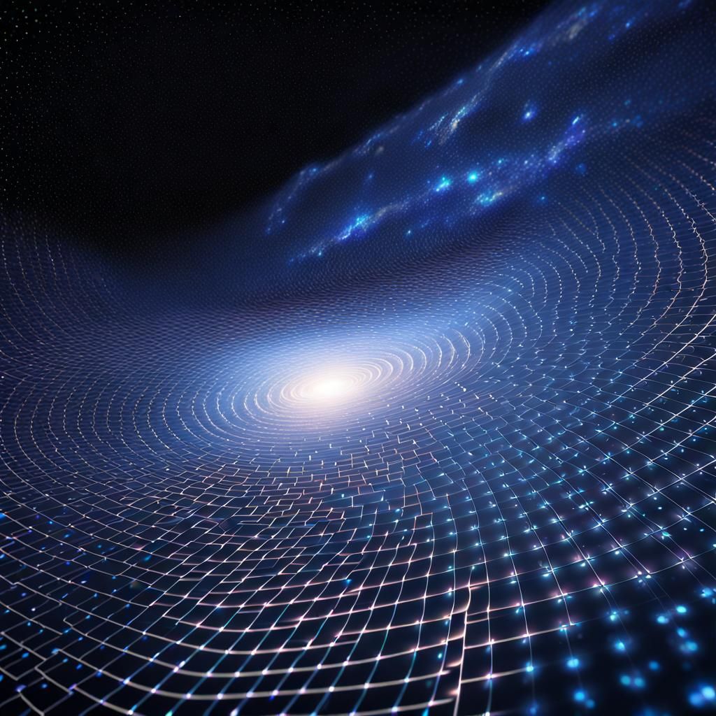 Galaxy Web Wave - AI Generated Artwork - NightCafe Creator