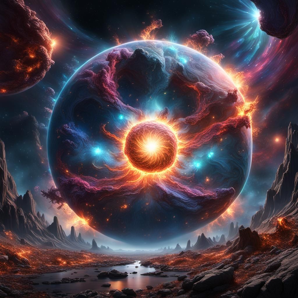A supernova - AI Generated Artwork - NightCafe Creator