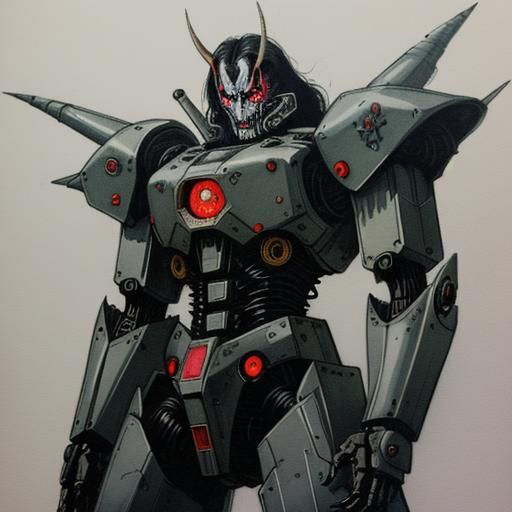 Better Watch Out! 'Cause I'm A WAR MACHINE #39 - AI Generated Artwork ...