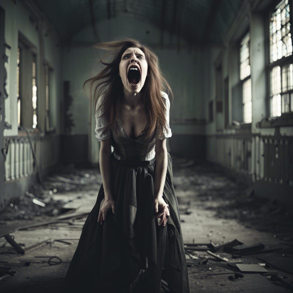 screaming - AI Generated Artwork - NightCafe Creator