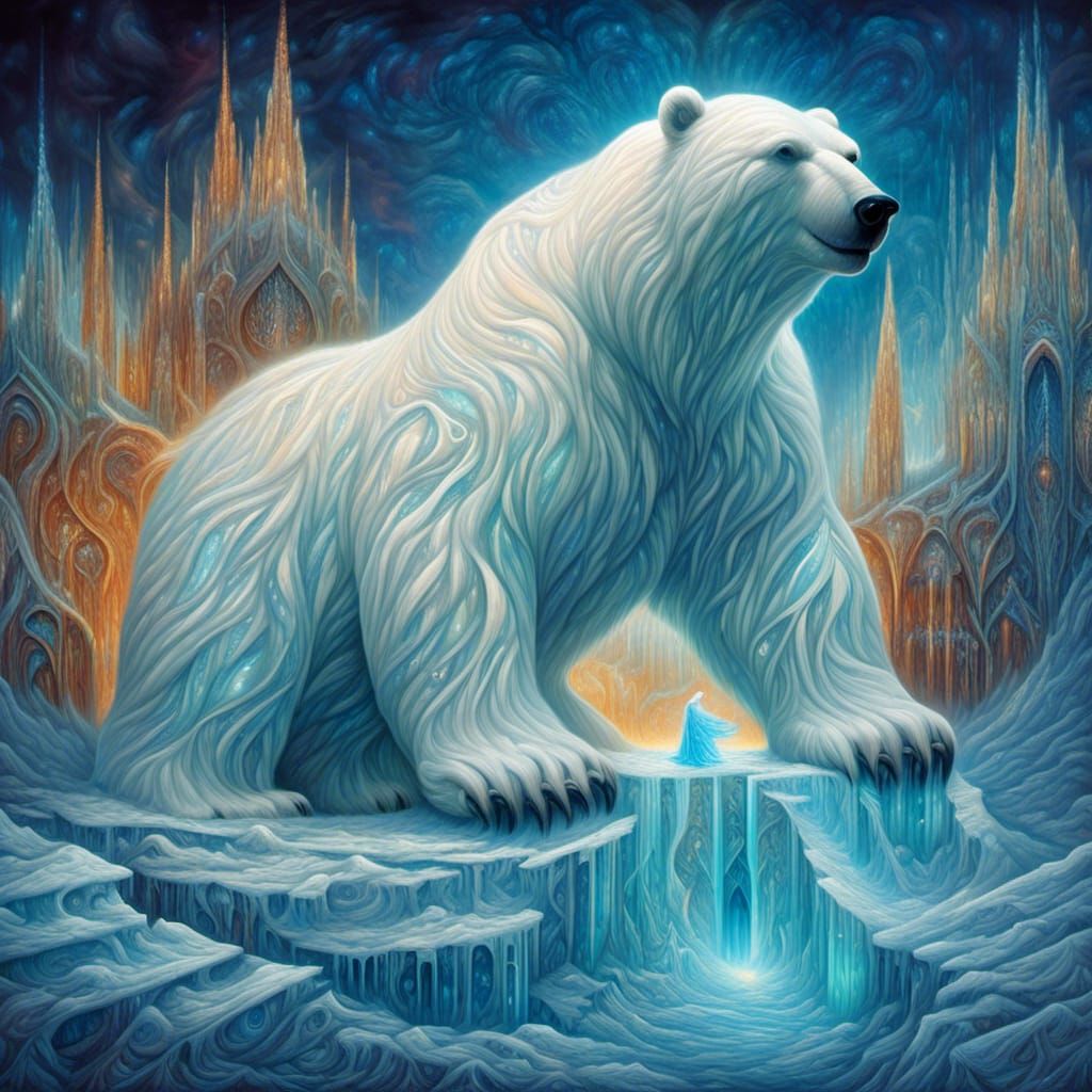 Spectral Guardian - AI Generated Artwork - NightCafe Creator