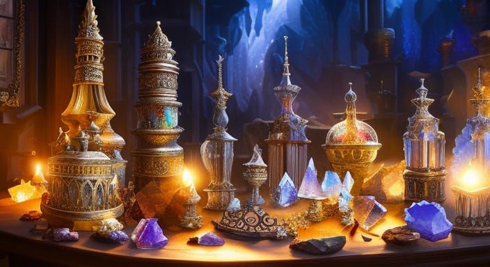 Magic Shop - AI Generated Artwork - NightCafe Creator