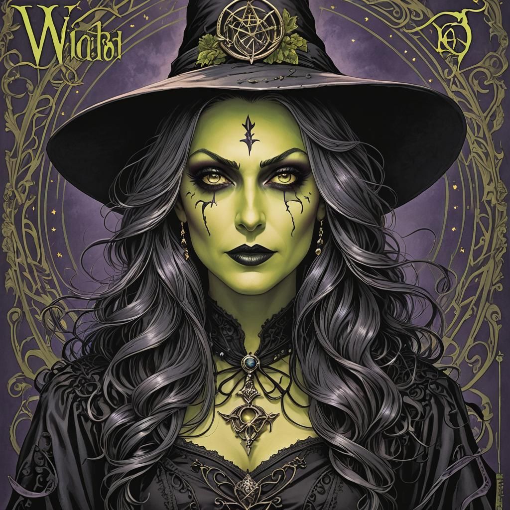 magazine cover for wicked witches magazine, July 2024 issue - AI ...