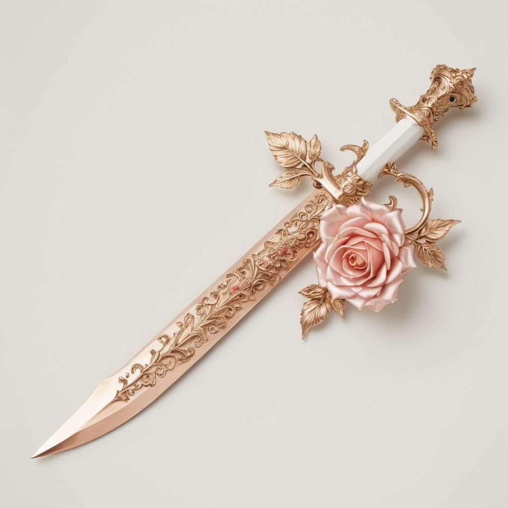 rose dagger - AI Generated Artwork - NightCafe Creator