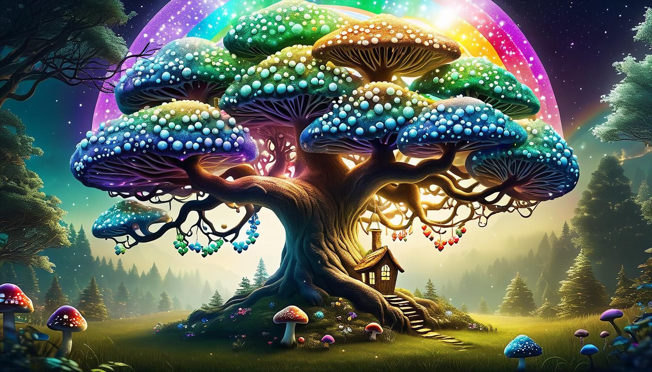 Secret Tree - AI Generated Artwork - NightCafe Creator