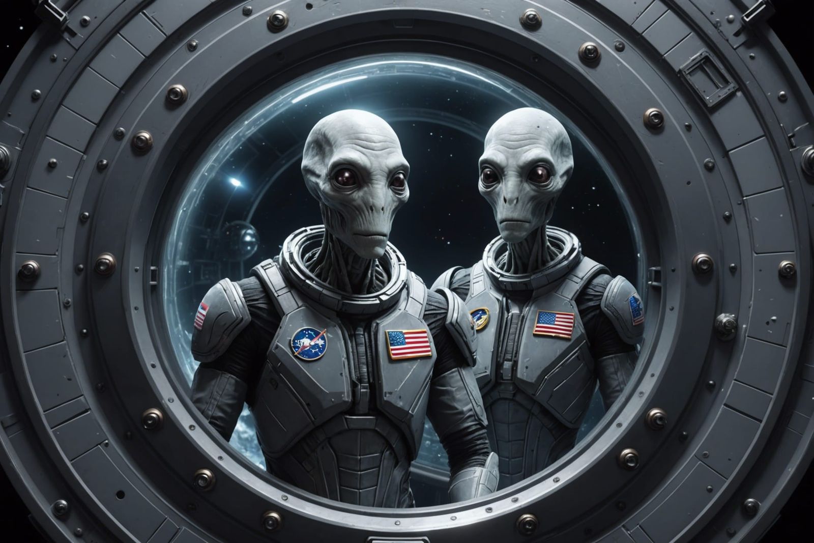 Future American Astronauts - AI Generated Artwork - NightCafe Creator