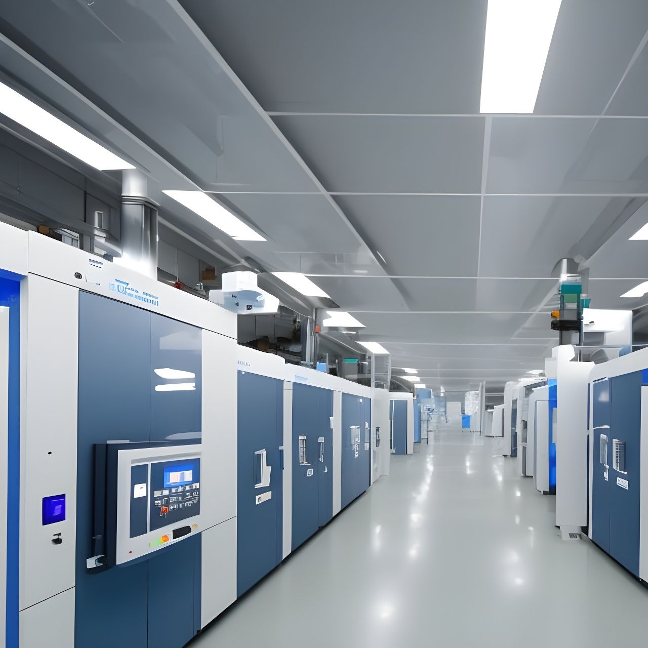 Semiconductor FAB facility 07 - AI Generated Artwork - NightCafe Creator