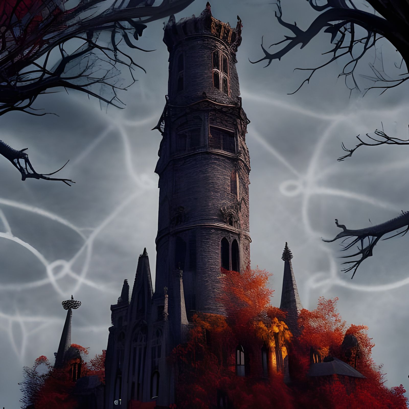 Sorcerer's Tower - AI Generated Artwork - NightCafe Creator