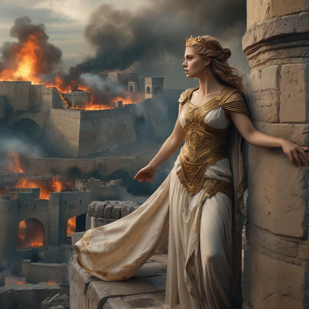 Helen of Troy - AI Generated Artwork - NightCafe Creator