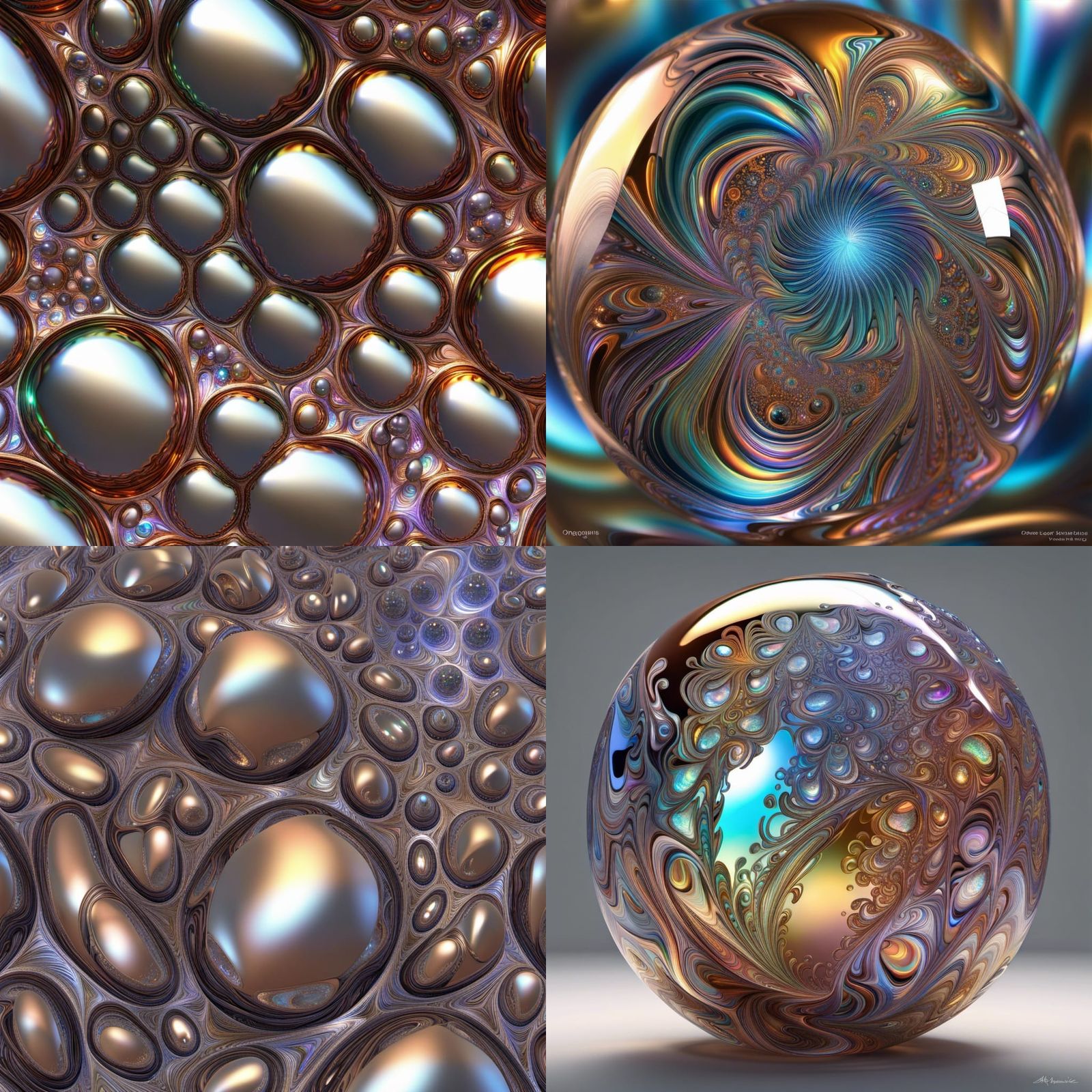 GLASSDROID Glass Globe, Etcetera: 3D hifi ODD_SHAPED_OVOID_MARBLES ...