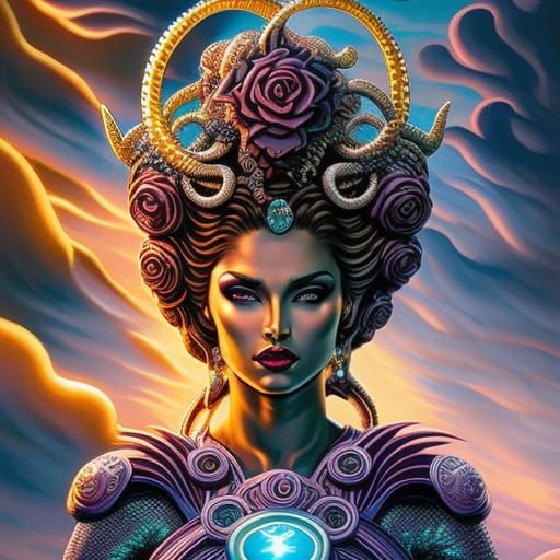 Beautiful Alien Princess - AI Generated Artwork - NightCafe Creator