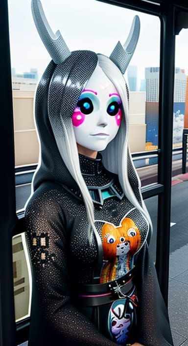 Goth Cinnamoroll Kabuki Matryoshka Slenderwoman Wendigo Cyborg