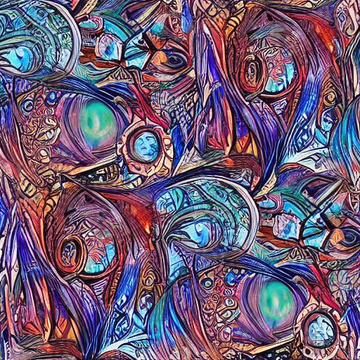 Vivid Stable Diffusion Patterns!!!! - AI Generated Artwork - NightCafe ...