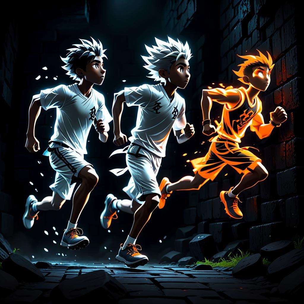 Running - AI Generated Artwork - NightCafe Creator