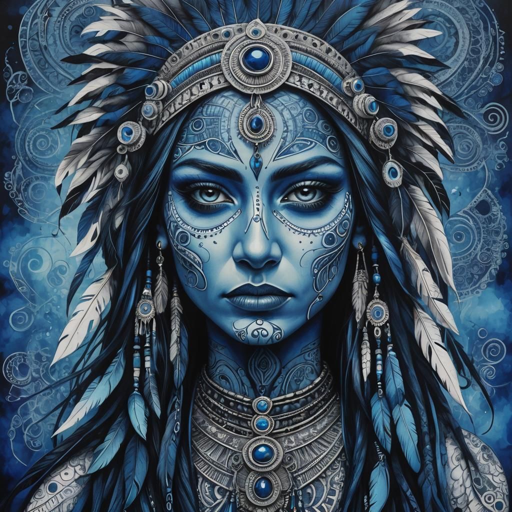 Mayan Princess - AI Generated Artwork - NightCafe Creator