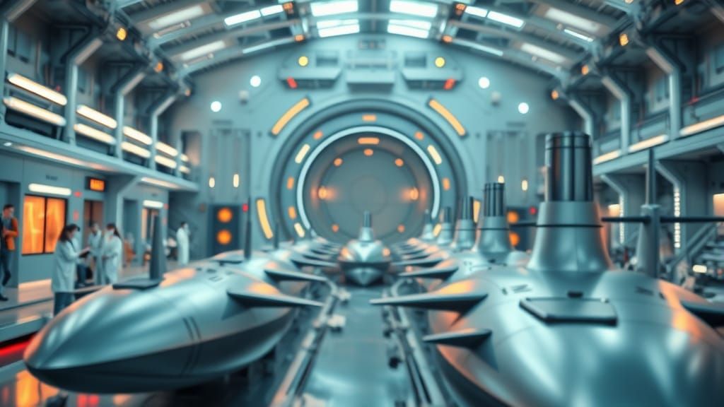 A maritime military base where subspace gate experiments are conducted