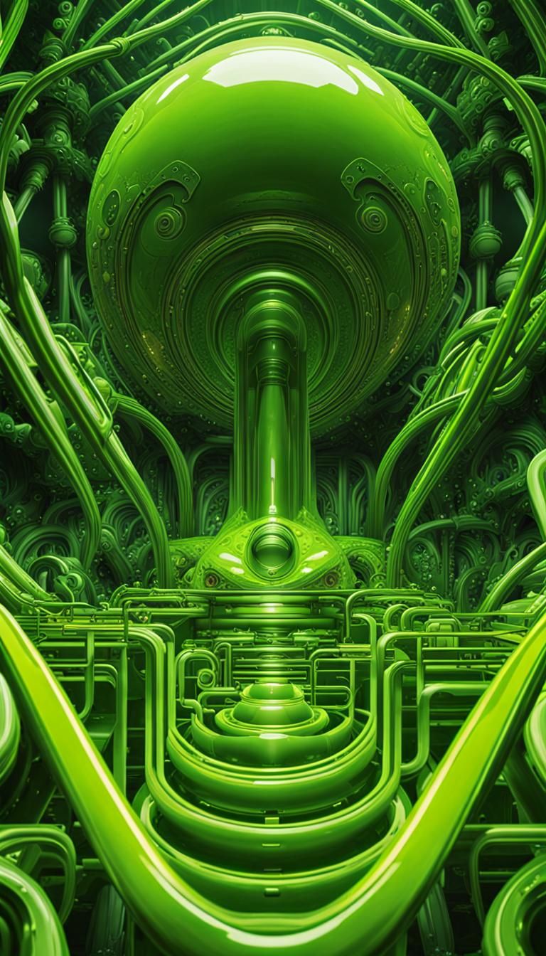 Biocore Spawn Plant - AI Generated Artwork - NightCafe Creator