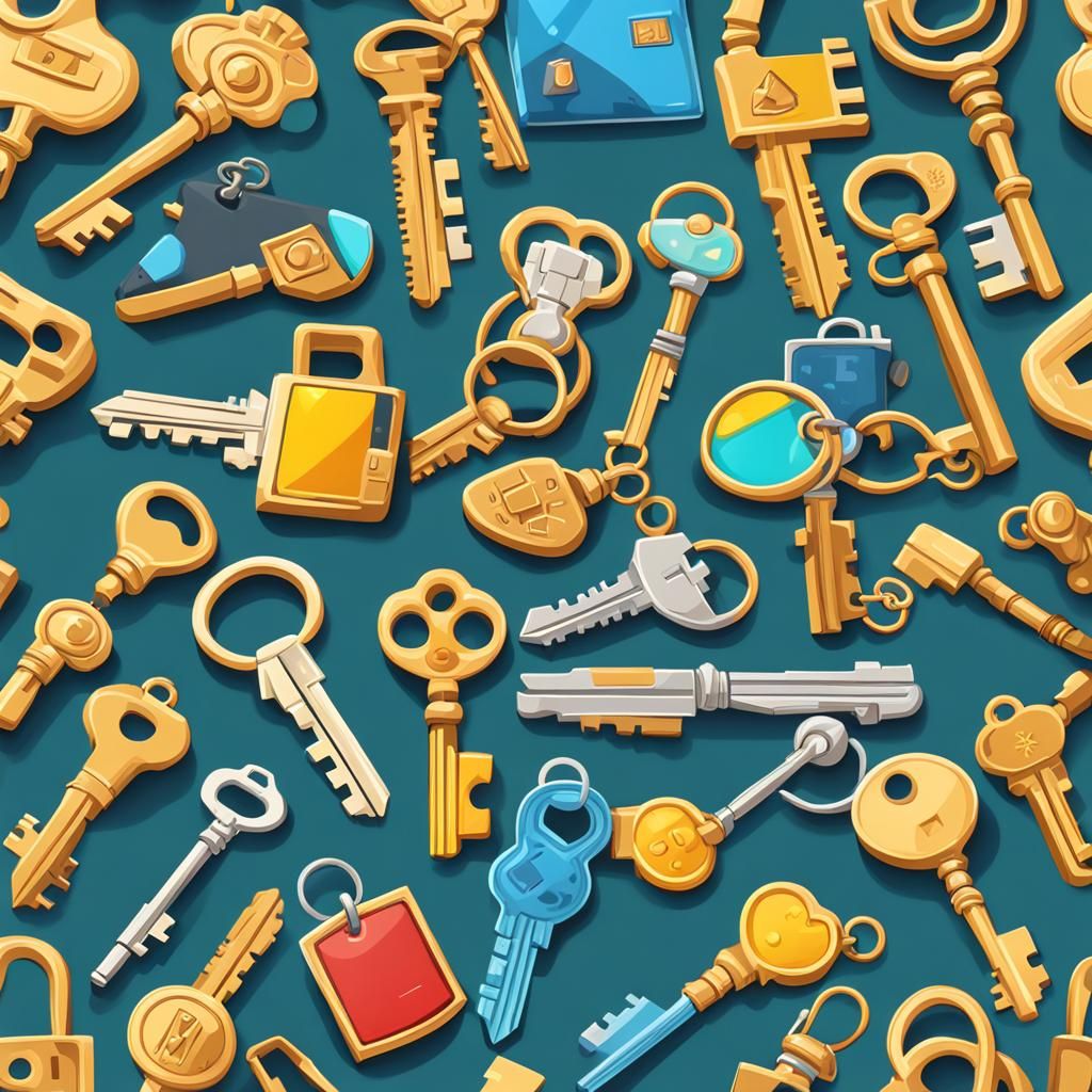 Keys - AI Generated Artwork - NightCafe Creator