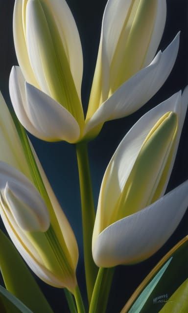 Insanely detailed hyperrealistic close-up portrait painting of a ...