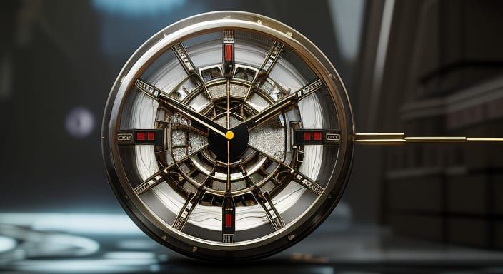 Atomic Clock - AI Generated Artwork - NightCafe Creator