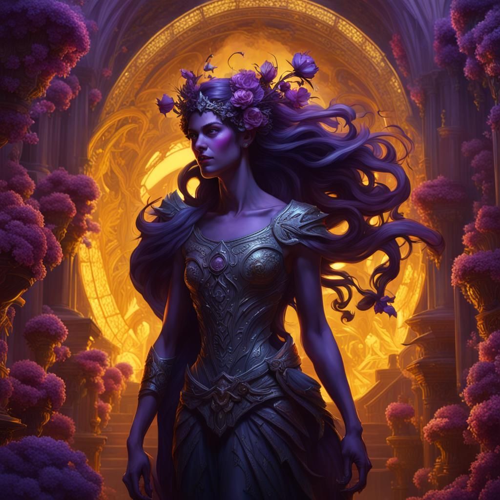 Persephone and Hades a masterpiece, 8k resolution, dark fantasy concept ...