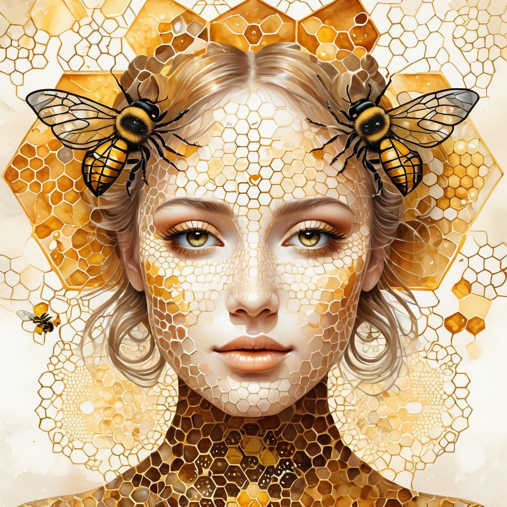 Queen Bea - AI Generated Artwork - NightCafe Creator