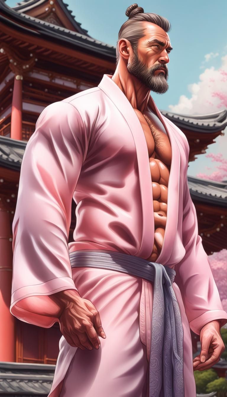 Sakura daddy - AI Generated Artwork - NightCafe Creator