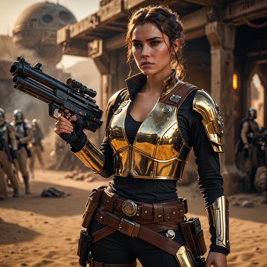 Rebel fighter - AI Generated Artwork - NightCafe Creator