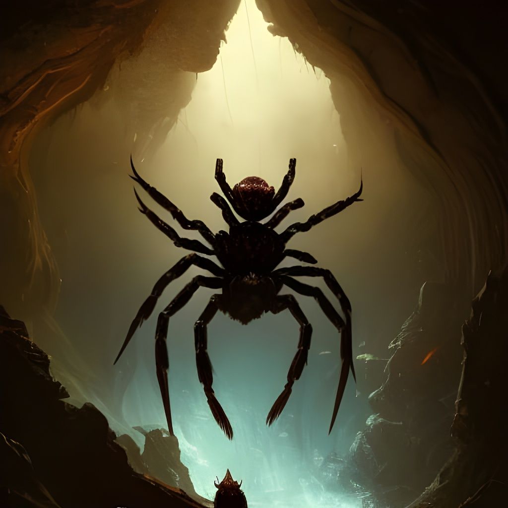 Spider 1 - AI Generated Artwork - NightCafe Creator