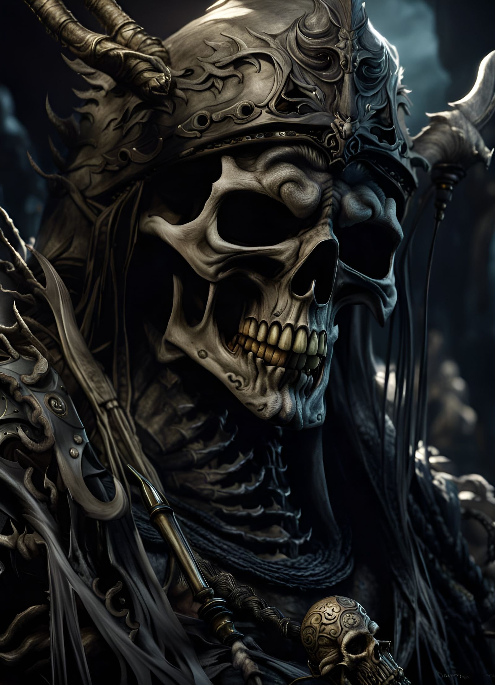 The Necromancer - AI Generated Artwork - NightCafe Creator