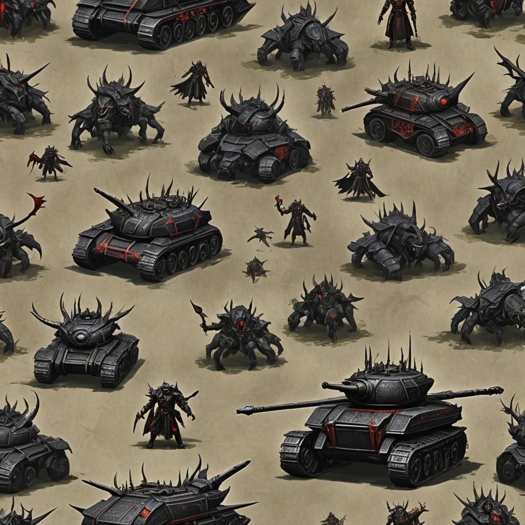 Vampire Lord Super Tank - AI Generated Artwork - NightCafe Creator