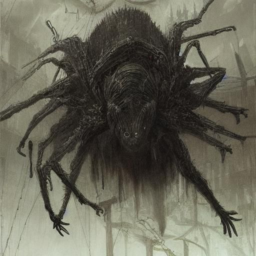Spider-rat - AI Generated Artwork - NightCafe Creator