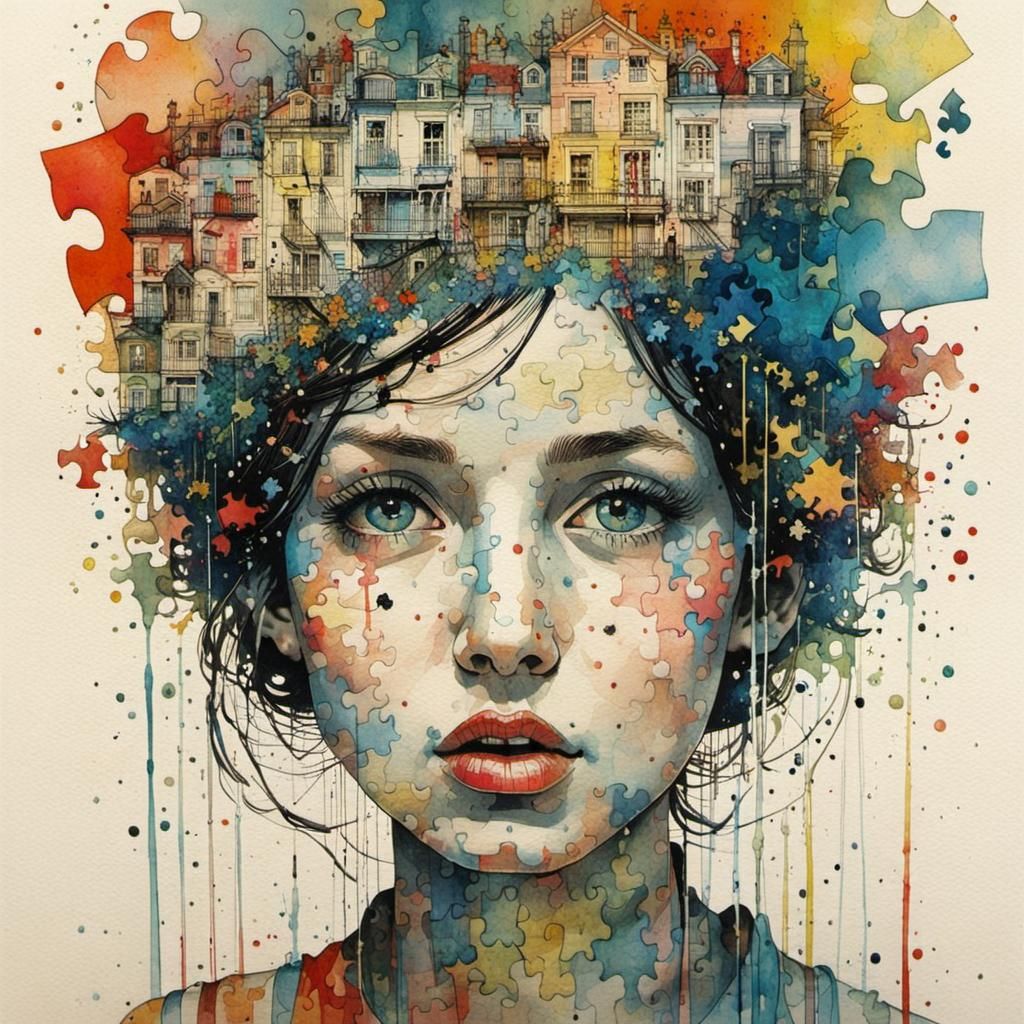 Still puzzled - AI Generated Artwork - NightCafe Creator