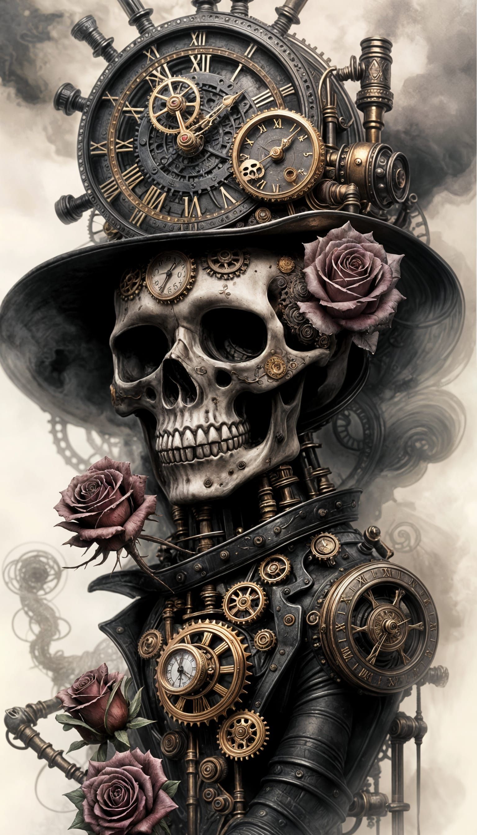 Steampunk Amalgamation - Steampunk Timekeeper's Dark Legacy