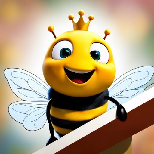 Queen Bee #2 - AI Generated Artwork - NightCafe Creator