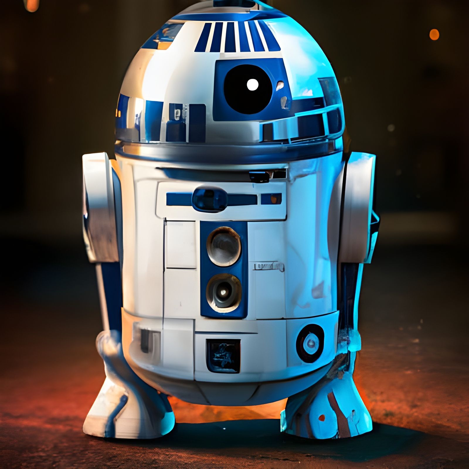 R2D2 - AI Generated Artwork - NightCafe Creator