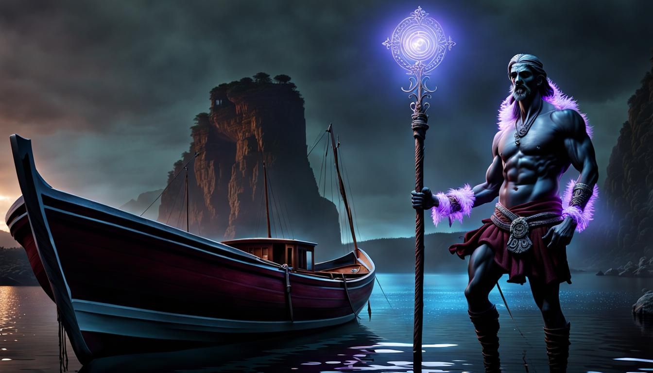 Charon, v1 - AI Generated Artwork - NightCafe Creator