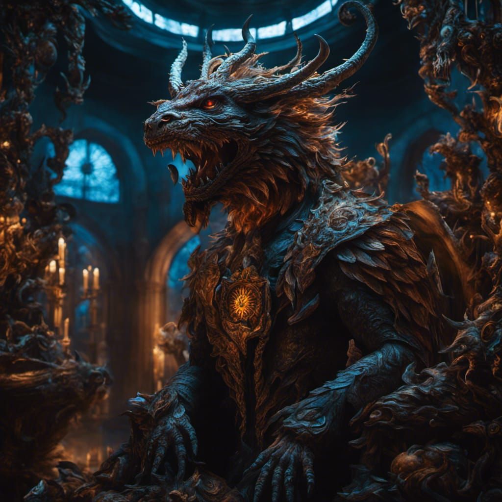 CRYPTID MONSTER PORTRAIT EVOLVED 7 - AI Generated Artwork - NightCafe ...