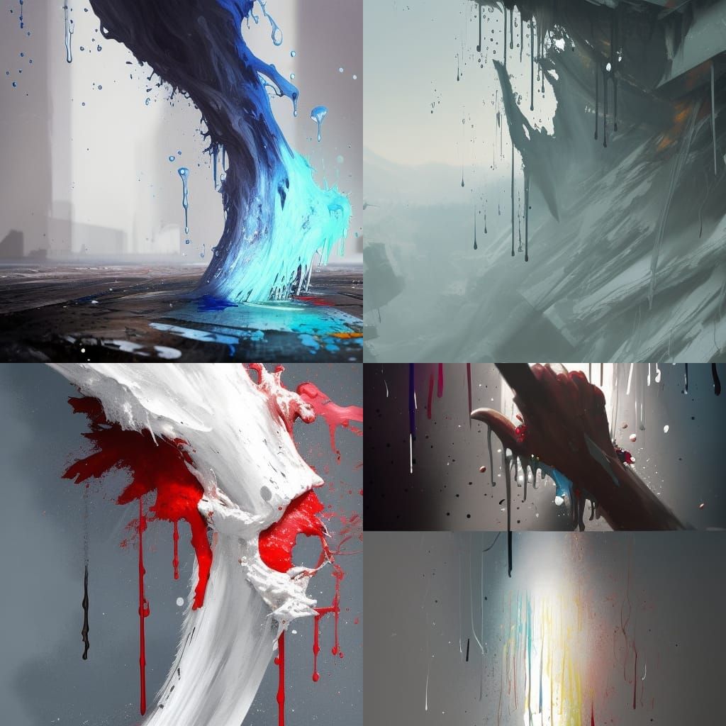 Drip - AI Generated Artwork - NightCafe Creator