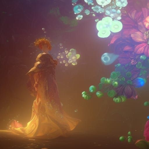 Mystical woman - AI Generated Artwork - NightCafe Creator