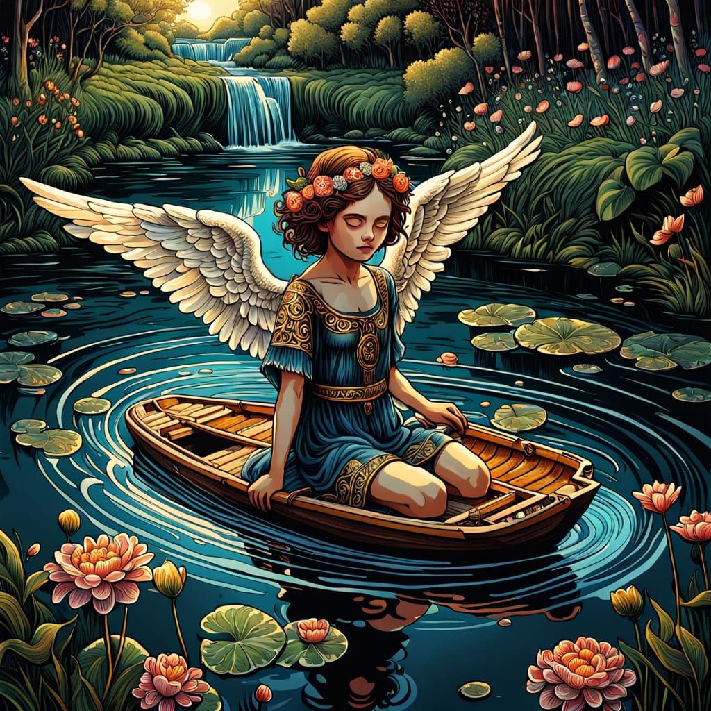 Angel boat - Angel boat