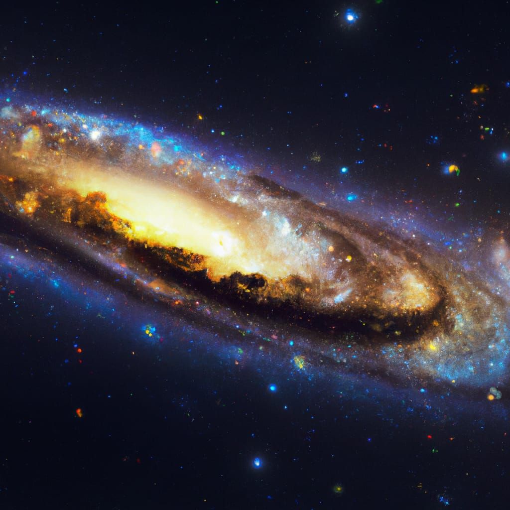 Galaxies - AI Generated Artwork - NightCafe Creator