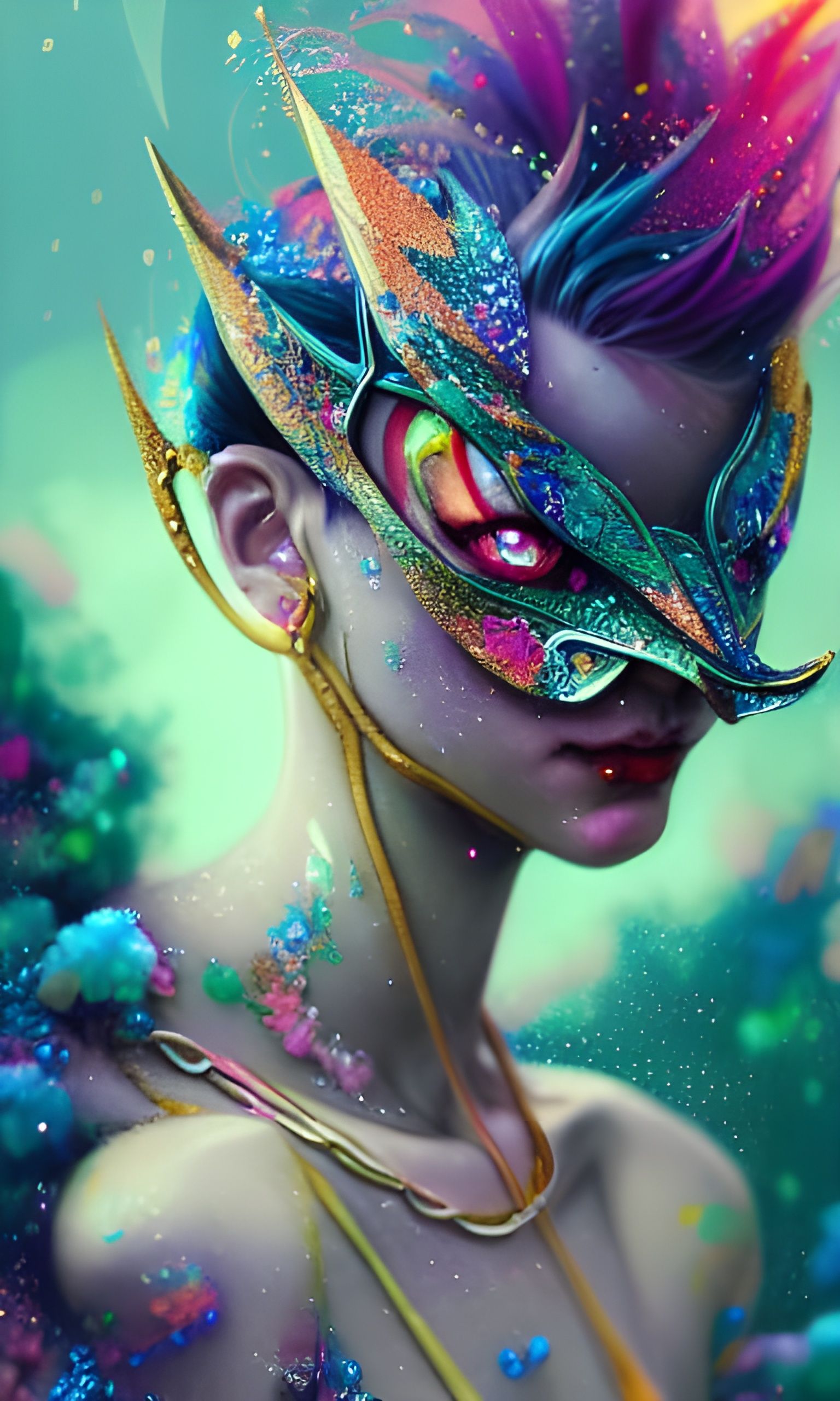 Masquerade - AI Generated Artwork - NightCafe Creator