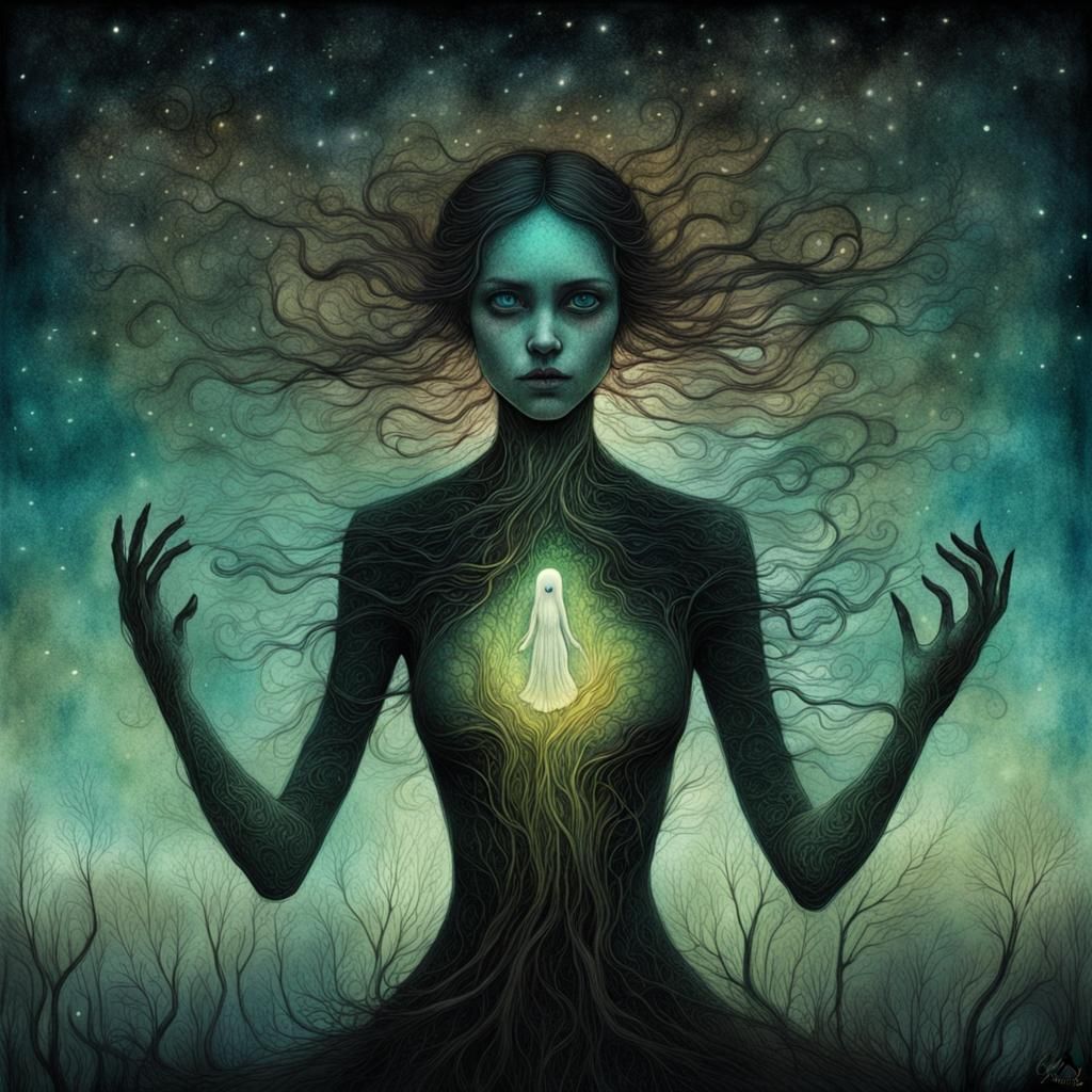 Inner being - AI Generated Artwork - NightCafe Creator